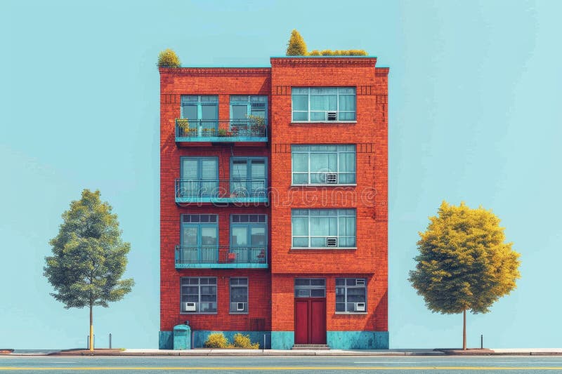 The Layout of a Private House. the Concept of Real Estate Construction ...