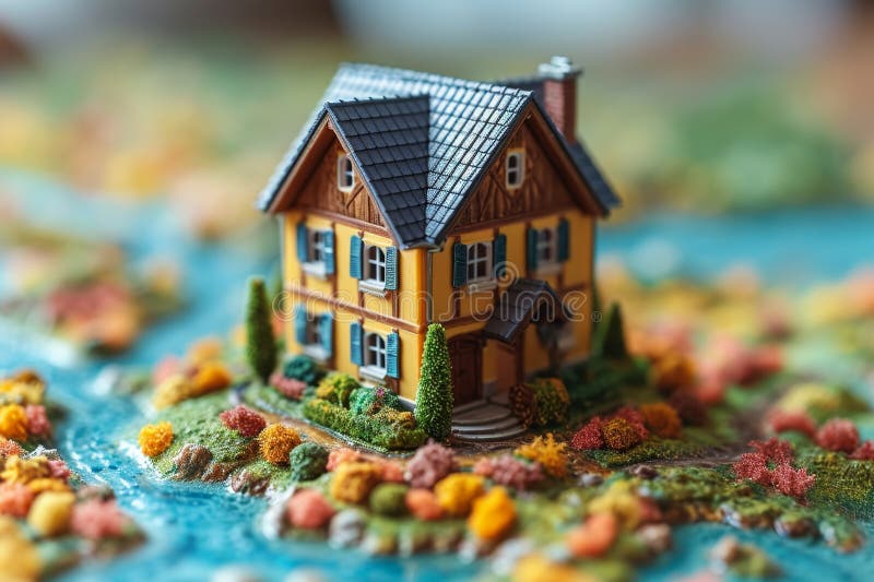 The Layout of a Private House. the Concept of Real Estate Construction ...