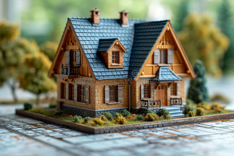 The Layout of a Private House. the Concept of Real Estate Construction ...