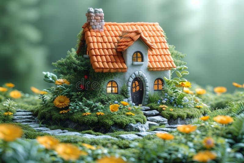 The Layout of a Private House. the Concept of Real Estate Construction ...