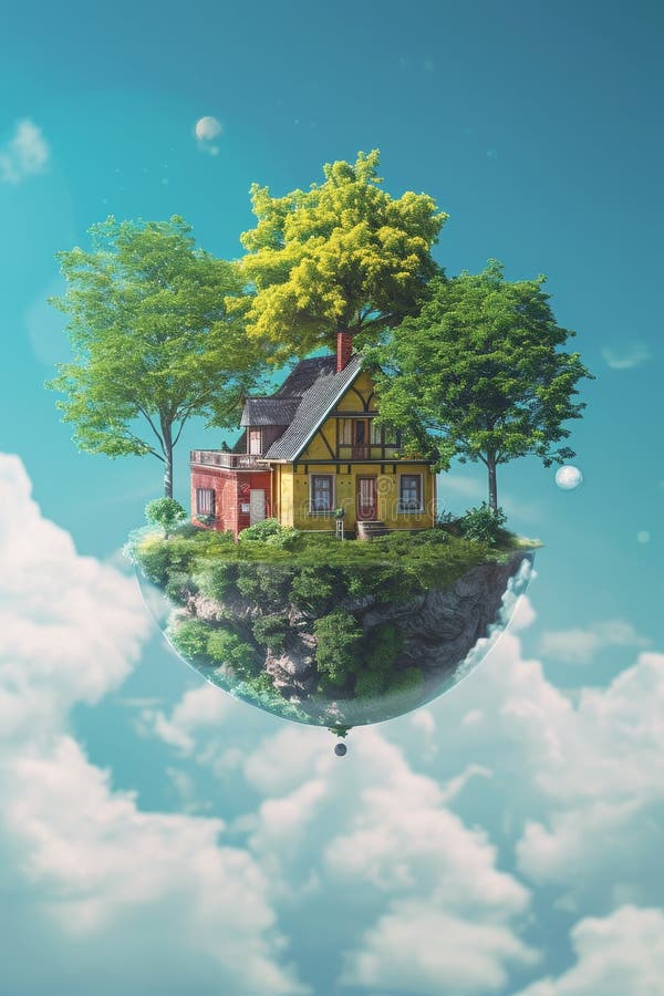 The Layout of a Private House. the Concept of Real Estate Construction ...