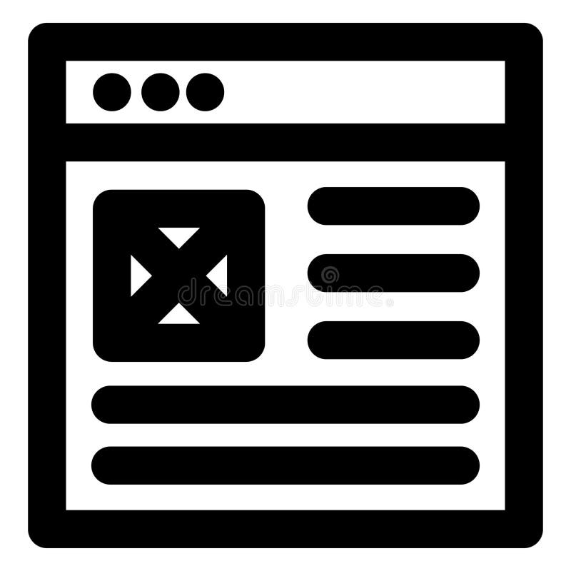 A4 Layout - Project First Page Stock Illustration - Illustration of work, graph: 4321914