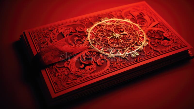 Layout red page layouts stock illustration. Illustration of artistic ...