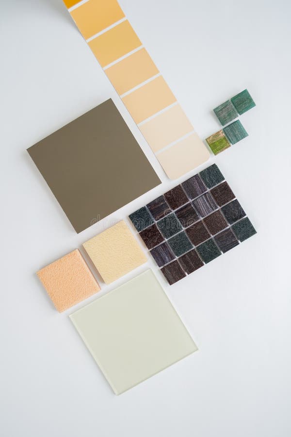 Layout of Samples of Materials, Selection of Materials, Selection Stock ...