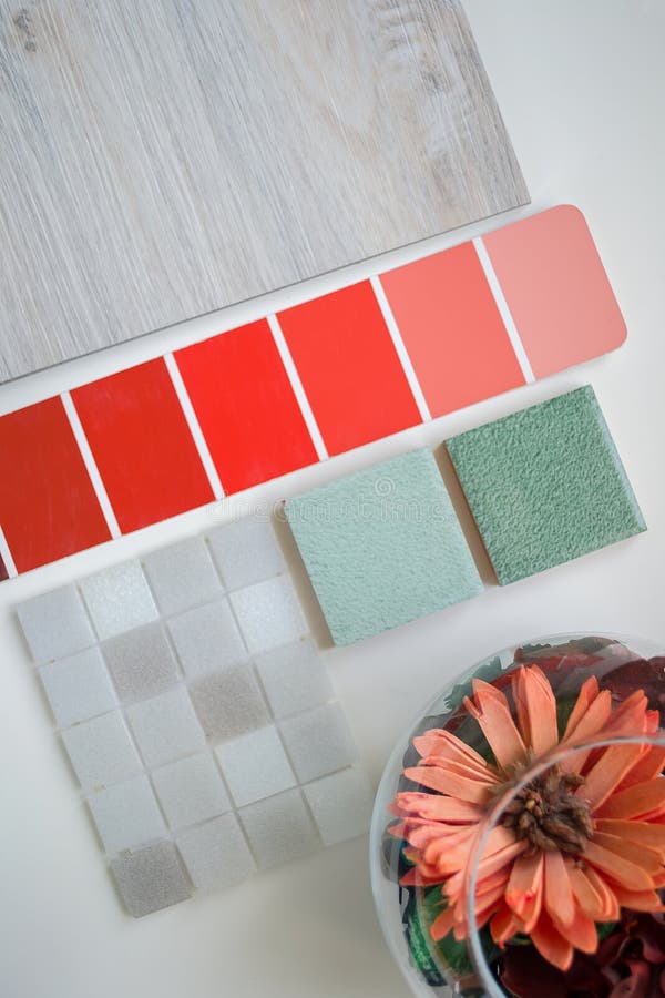 Layout of Samples of Materials, Selection of Materials, Selection Stock ...