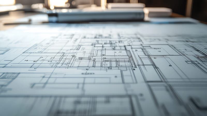 Layout Schematic Style for Document Layering Stock Illustration ...