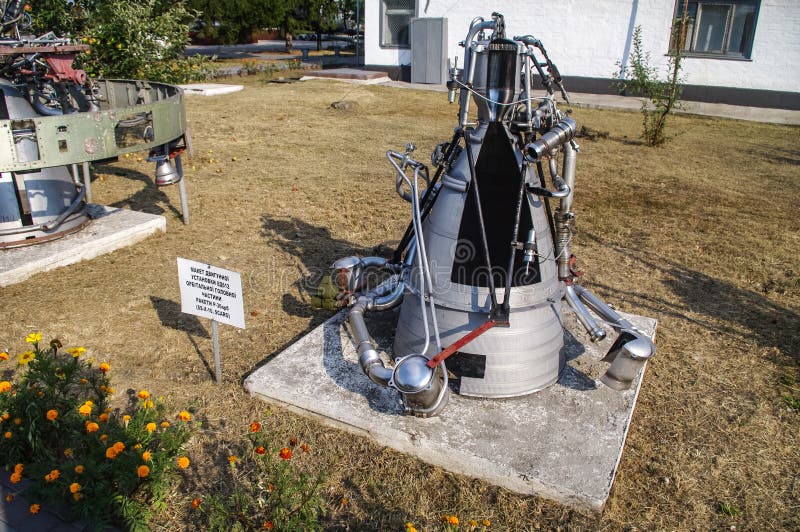 Soviet rocket engine stock photo. Image of cosmos, cosmonauts - 135159836