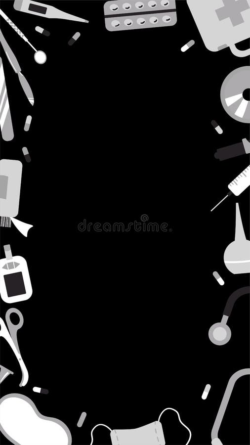Layout for Stories on Medical Theme Stock Vector - Illustration of ...