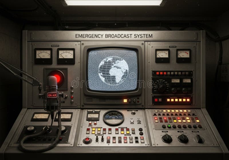 Emergency Broadcast System Stock Illustrations – 569 Emergency ...