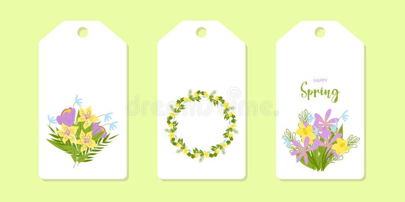 Layout Template of Colored Labels for Clothes Stock Vector ...