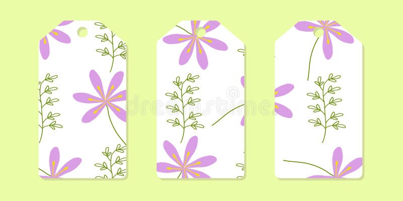 Layout Template of Colored Labels for Clothes Stock Vector ...