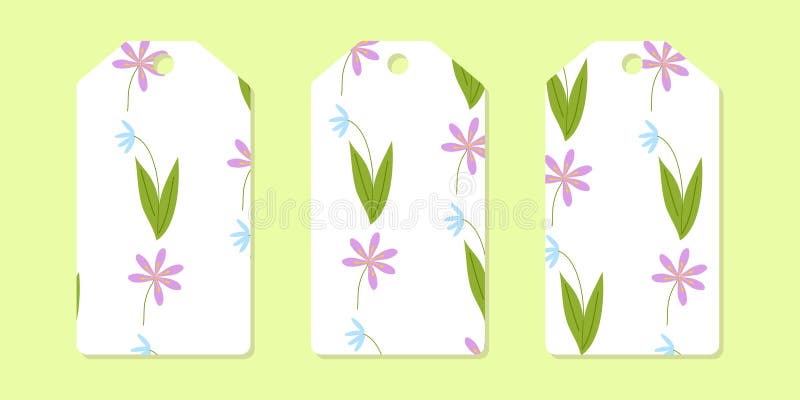 Layout Template of Colored Labels for Clothes Stock Vector ...