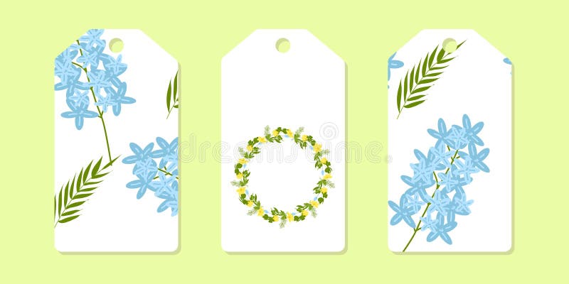 Layout Template of Colored Labels for Clothes Stock Vector ...
