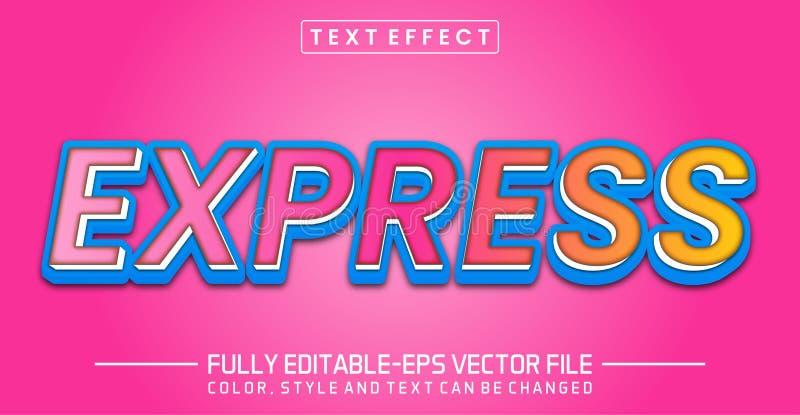 Express Font Stock Illustrations – 3,683 Express Font Stock ...