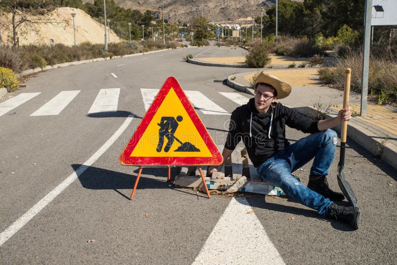 Laziness stock image. Image of lazy, laziness, street - 69792387