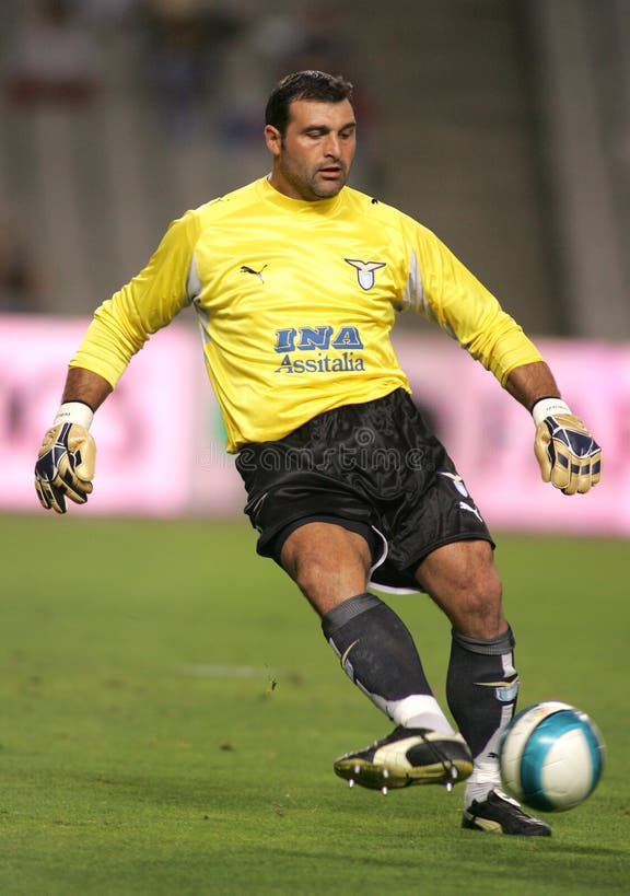Lazio Goalkeeper Angelo Peruzzi Editorial Stock Image - Image of ...