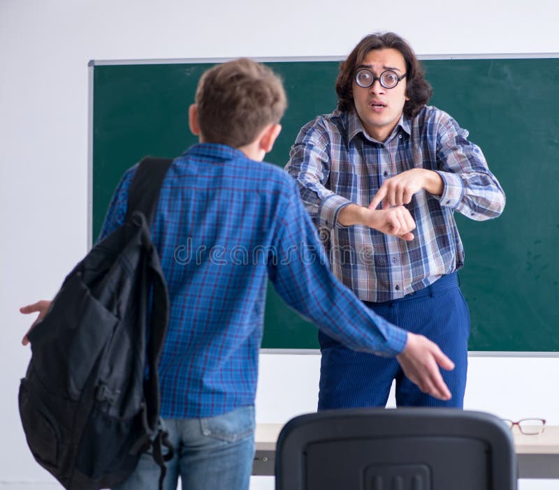 Lazy Boy Being Late for School Stock Photo - Image of checking ... Lazy Boy Being Late for School Stock Photo - Image of checking ...
