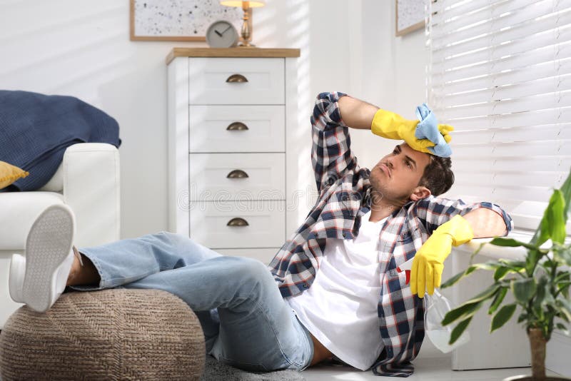 325 Man Lazy House Chores Stock Photos - Free & Royalty-Free Stock ...