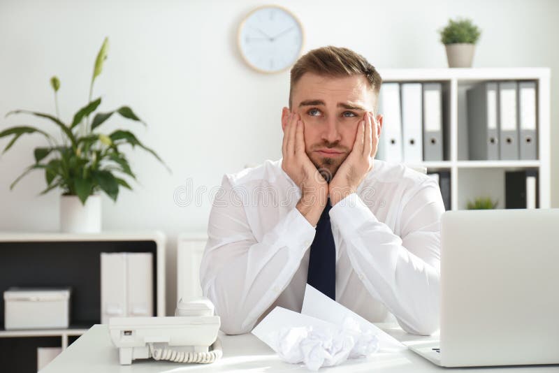 Wasting office time stock photo. Image of businesswoman - 4924892