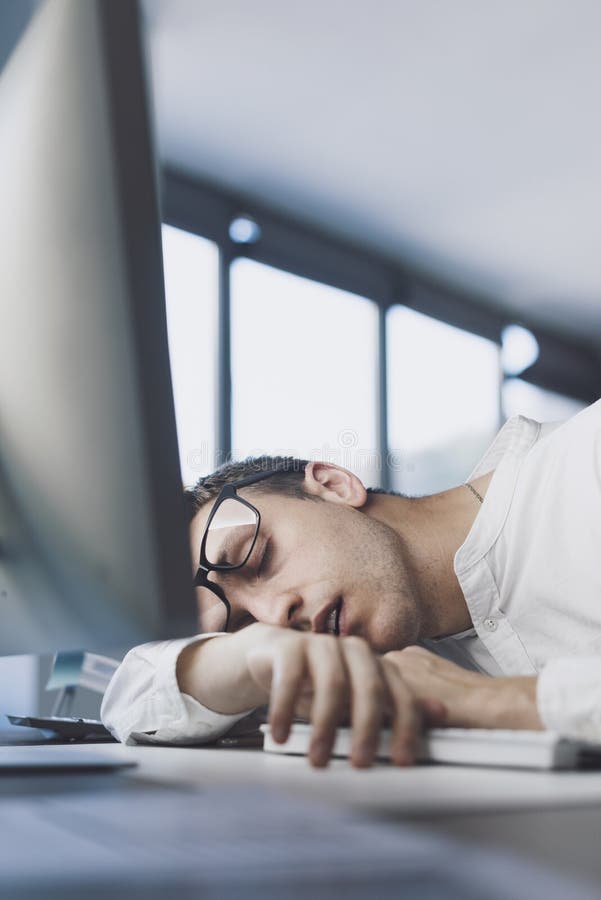 Lazy office worker feet up stock image. Image of occupation - 46741623