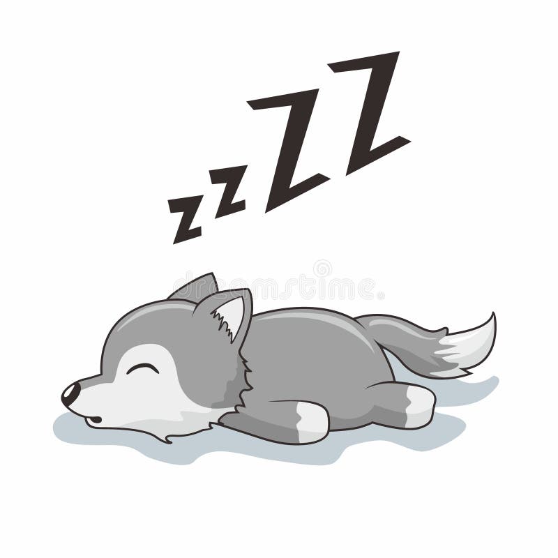 Lazy Wolf Stock Illustrations – 46 Lazy Wolf Stock Illustrations ...