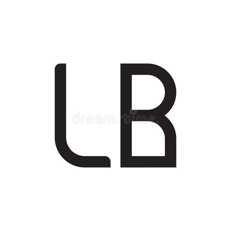 Lb Initial Letter Vector Logo Icon Stock Vector - Illustration of name ...