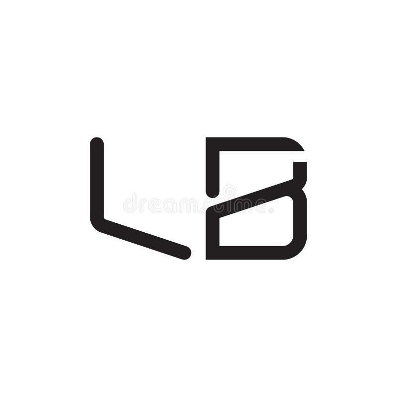 Lb Initial Letter Vector Logo Icon Stock Vector - Illustration of ...