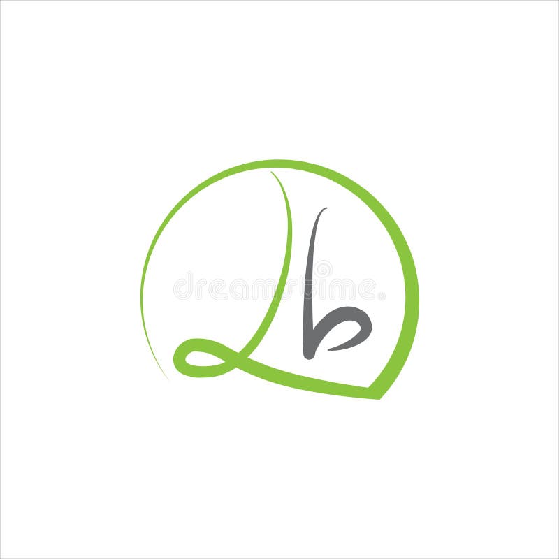 LB Letter Monogram Initial Logo Design Template Vector Illustration. LB ...