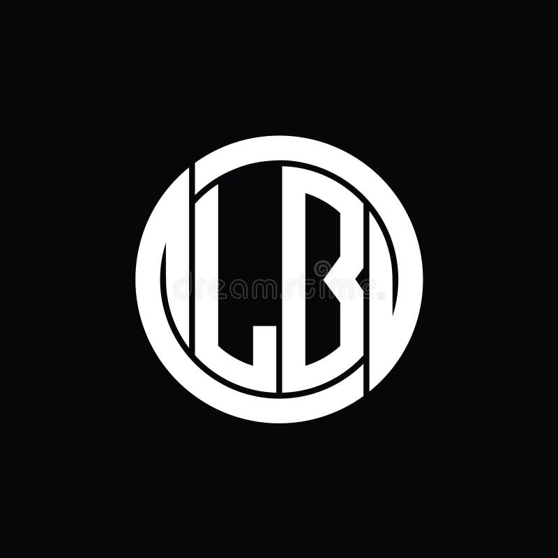LB Logo Monogram Shield Inside Circle Shape Vector Images Design ...