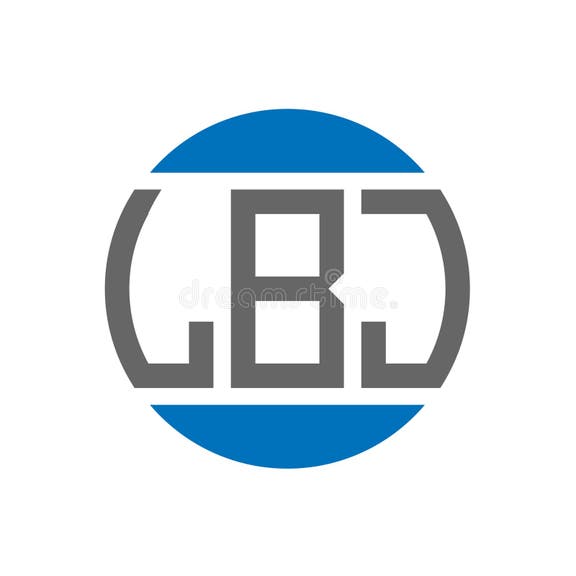 LBJ Letter Logo Design on White Background. LBJ Creative Initials ...