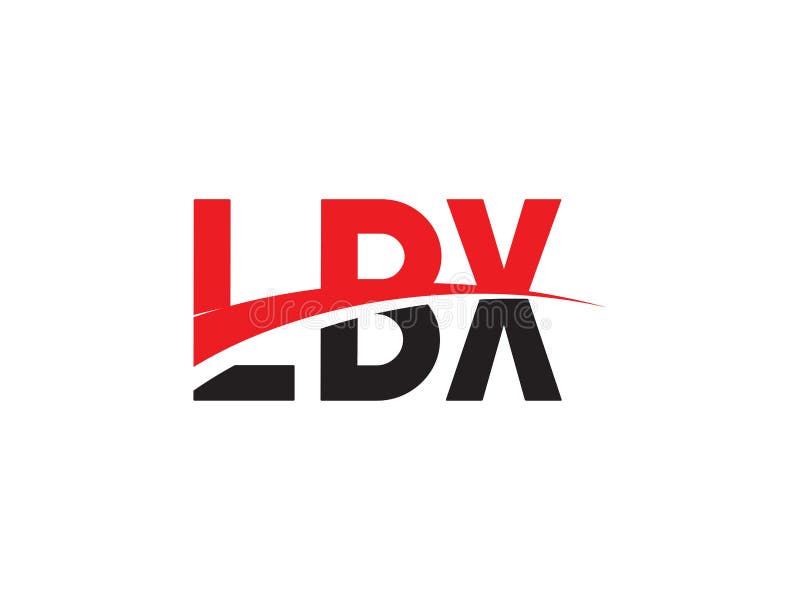 LBX Letter Initial Logo Design Stock Vector - Illustration of alphabet ...