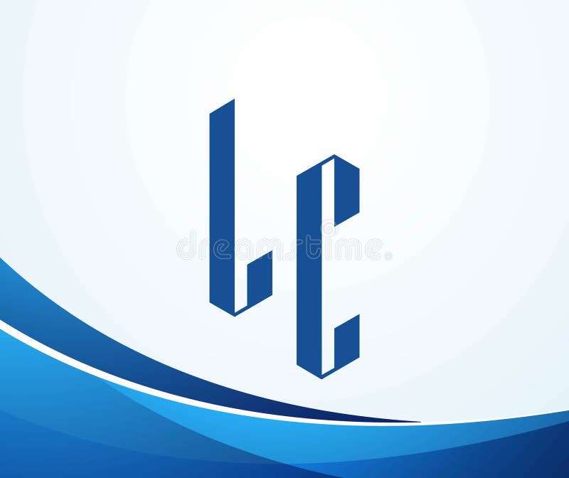 LC Alphabet Letter Logo Design Template Elements Stock Vector ...