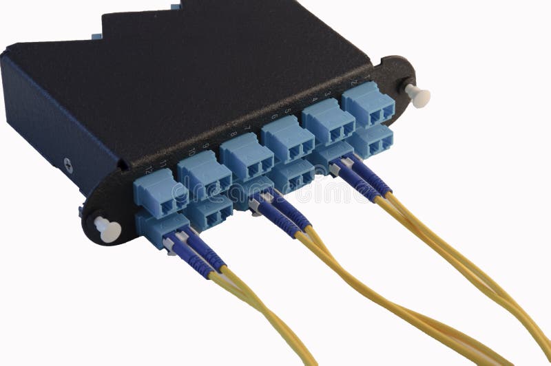 LC Fiber Module stock photo. Image of module, pluggable - 11851596