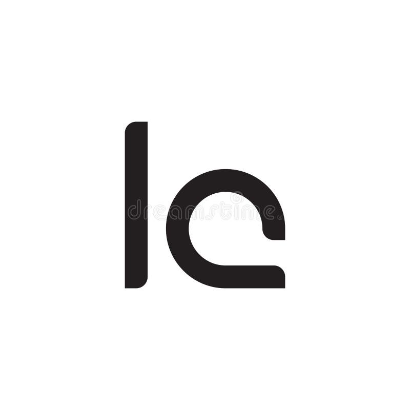 Lc Initial Letter Vector Logo Icon Stock Vector - Illustration of ...