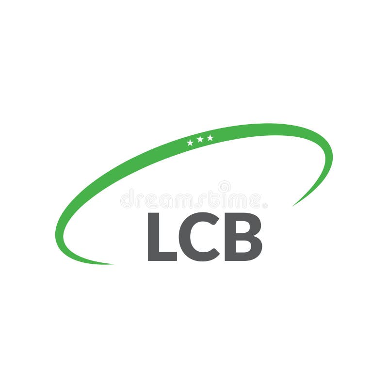 LCB Letter Logo Design on White Background. Creative Modern LCB Letter ...