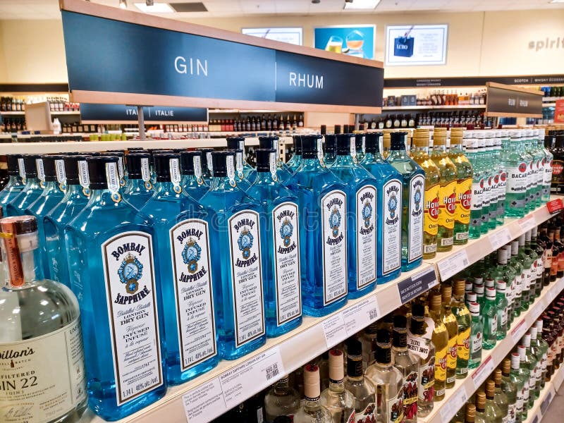 LCBO store inside view editorial photo. Image of sale - 353106076