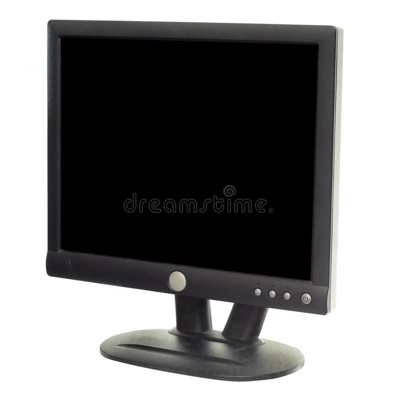 LCD Monitor 2 stock image. Image of detail, film, audio, flat - 5795