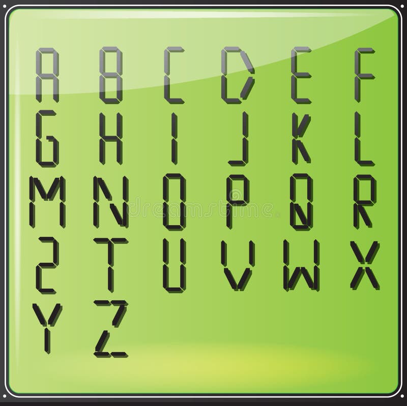 Lcd Digit Stock Illustrations – 1,117 Lcd Digit Stock Illustrations ...