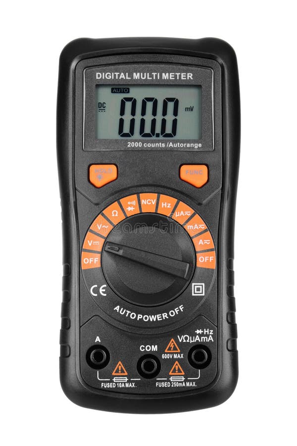 LCD Digital Multimeter stock photo. Image of display - 337523506