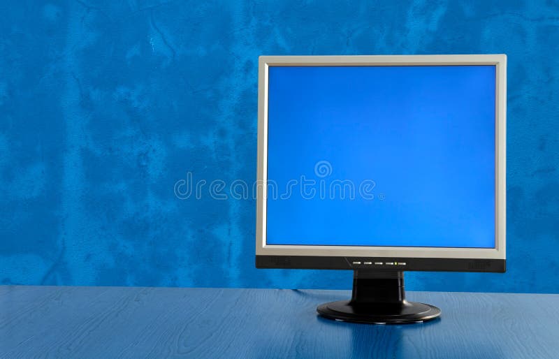 LCD display monitor stock image. Image of professional - 913551