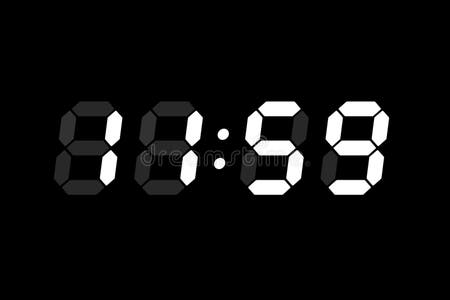 Noon Digital Clock Stock Illustrations – 362 Noon Digital Clock Stock ...