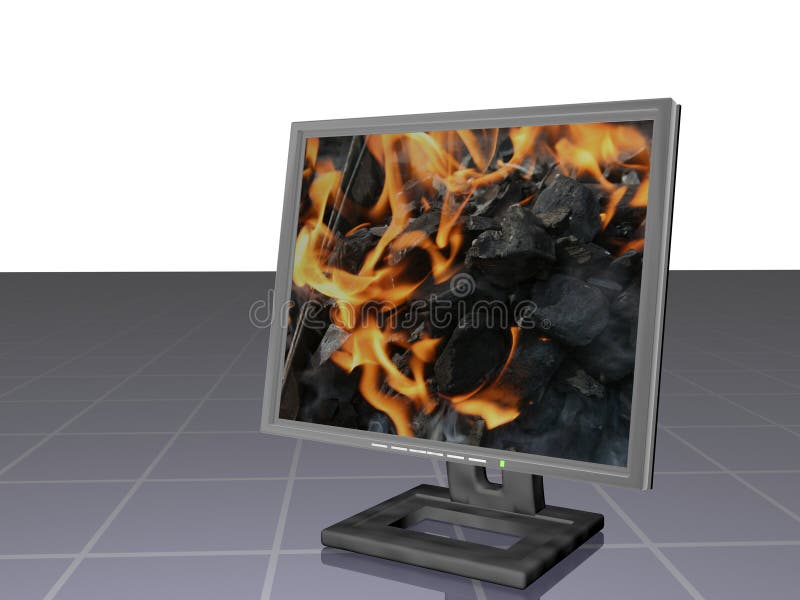 LCD FIRE Picture. Image: 1452921