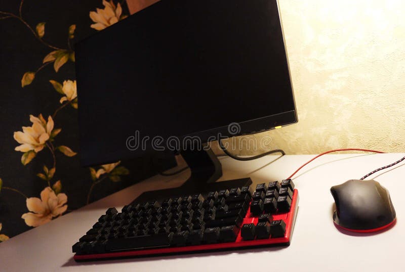 LCD IPS Monitor for Home Computer, Desktop with a Personal Computer and ...