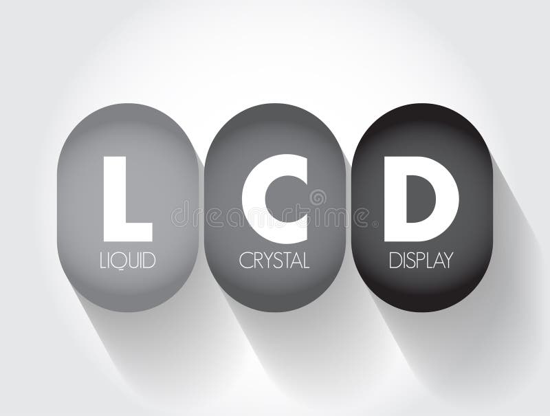 LCD - Liquid Crystal Display is a Type of Flat Panel Display Which Uses ...