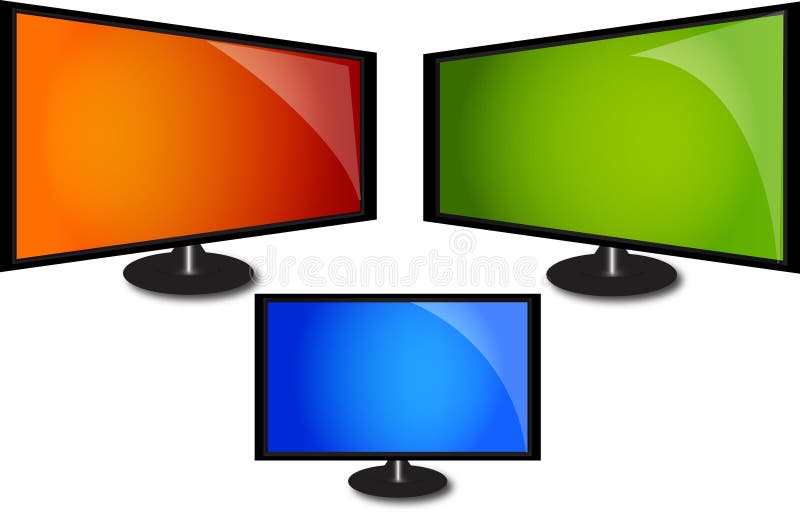 Lcd Monitor Picture. Image: 13688359