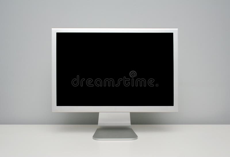 Tft Lcd screen flat stock image. Image of commercial, desktop - 688705