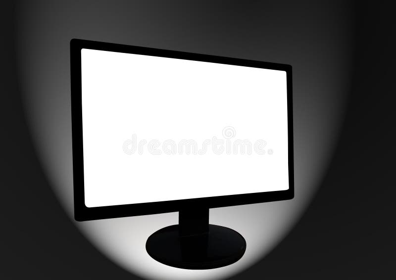 LCD screen stock illustration. Illustration of visual - 29803958