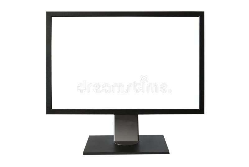 LCD monitor stock photo. Image of object, design, empty - 40305260