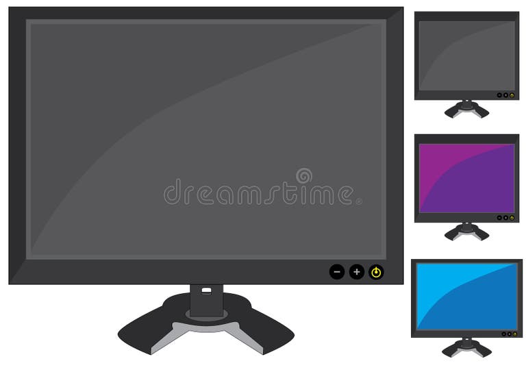 Video Monitor Frames Stock Illustrations – 145 Video Monitor Frames ...