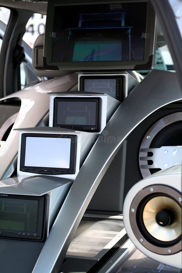 LCD Monitors stock image. Image of auto, sound, digital - 794211